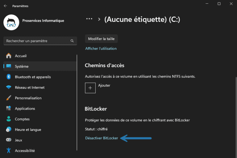 Windows 11 : comment désactiver BitLocker sur votre PC